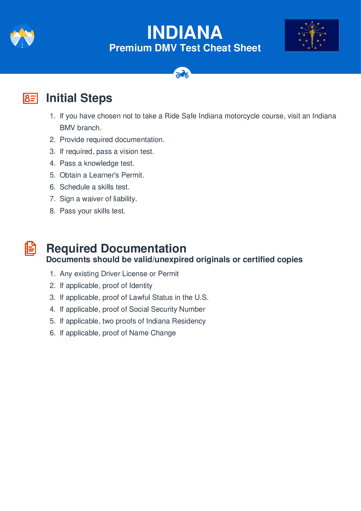 2025 Indiana DMV Question: What is a key safety feature of three ...